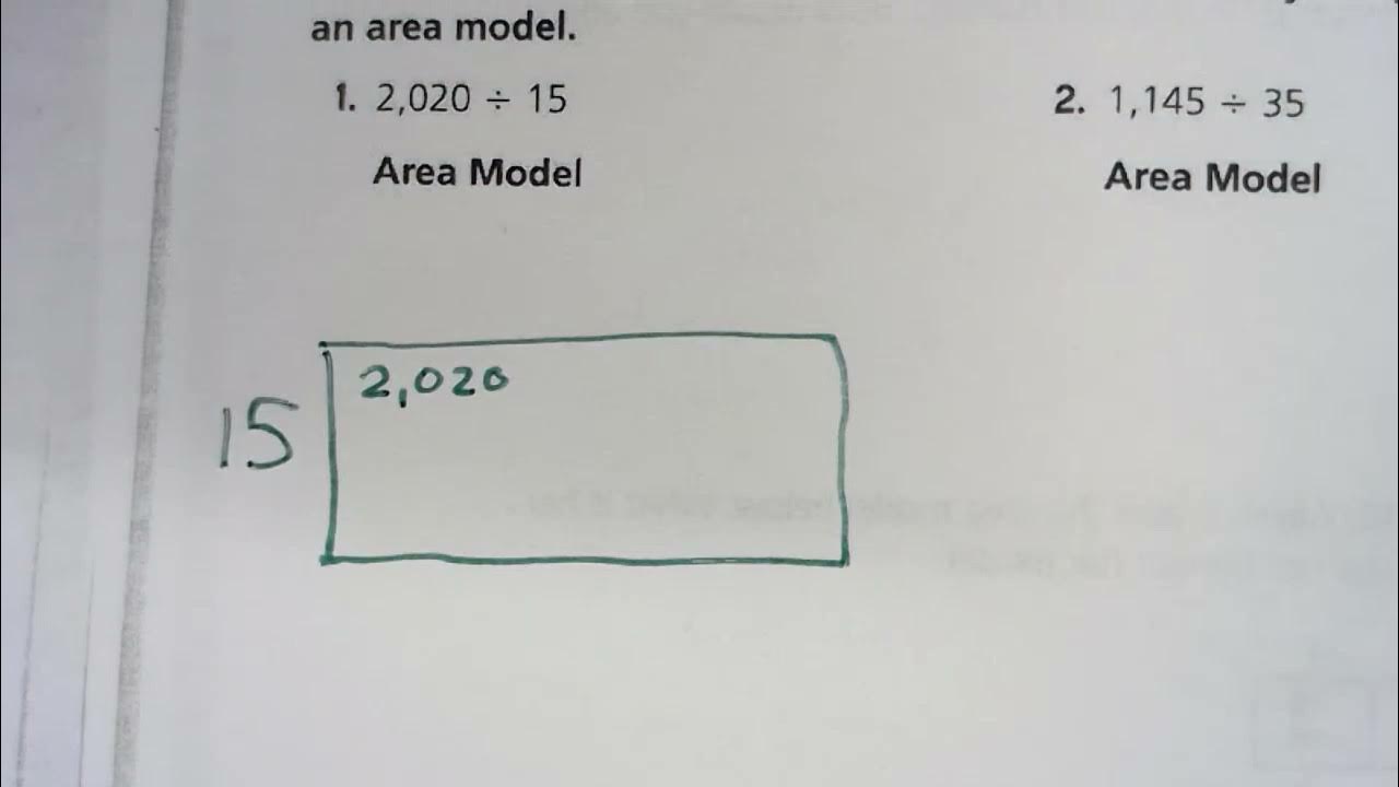 Area Model Examples - YouTube
