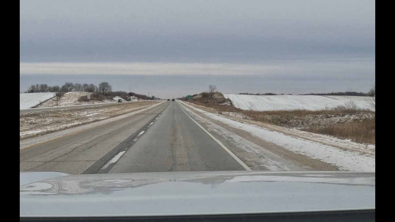 Outrunning the winter storm! | We had to travel to Iowa during the ...