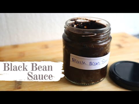 Black Bean Paste Recipe | How to Make Black Bean Sauce in India for Jajangmyeon and Korean Recipe