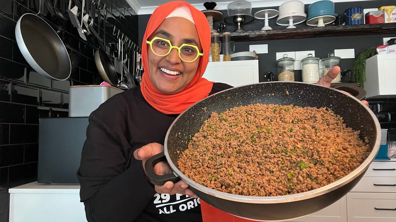Beef or Lamb Mince samosa filling recipe #fehmz - YouTube