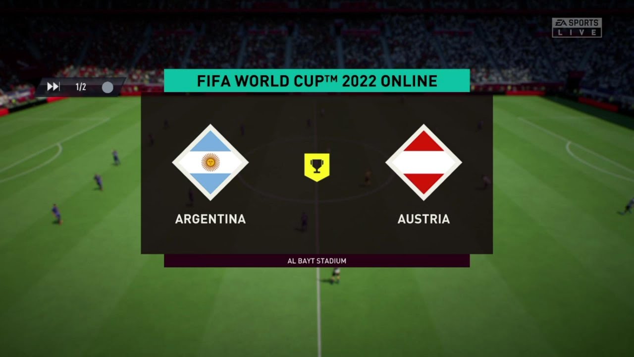 FIFA 23 World Cup 2022 Online | ARGENTINA VS AUSTRIA | R16 | 🇦🇷🇦🇹 - YouTube