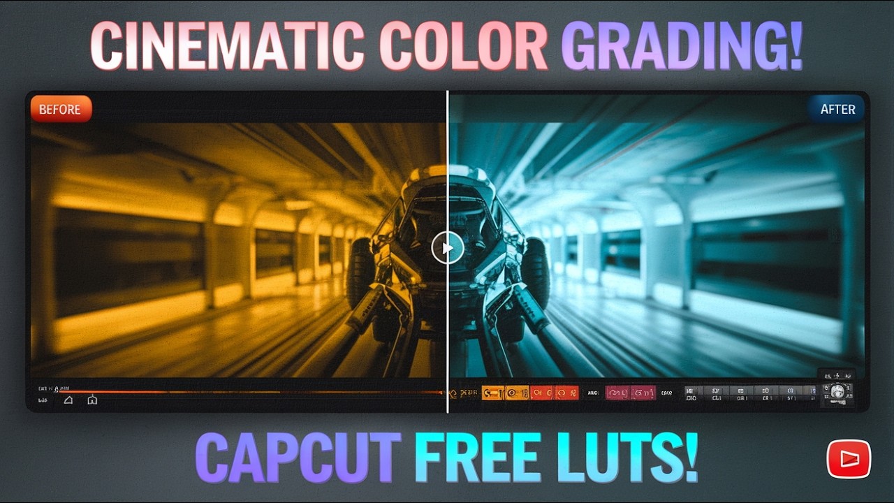 How to Edit Cinematic Videos With Free Color Grading LUTs in CapCut ...
