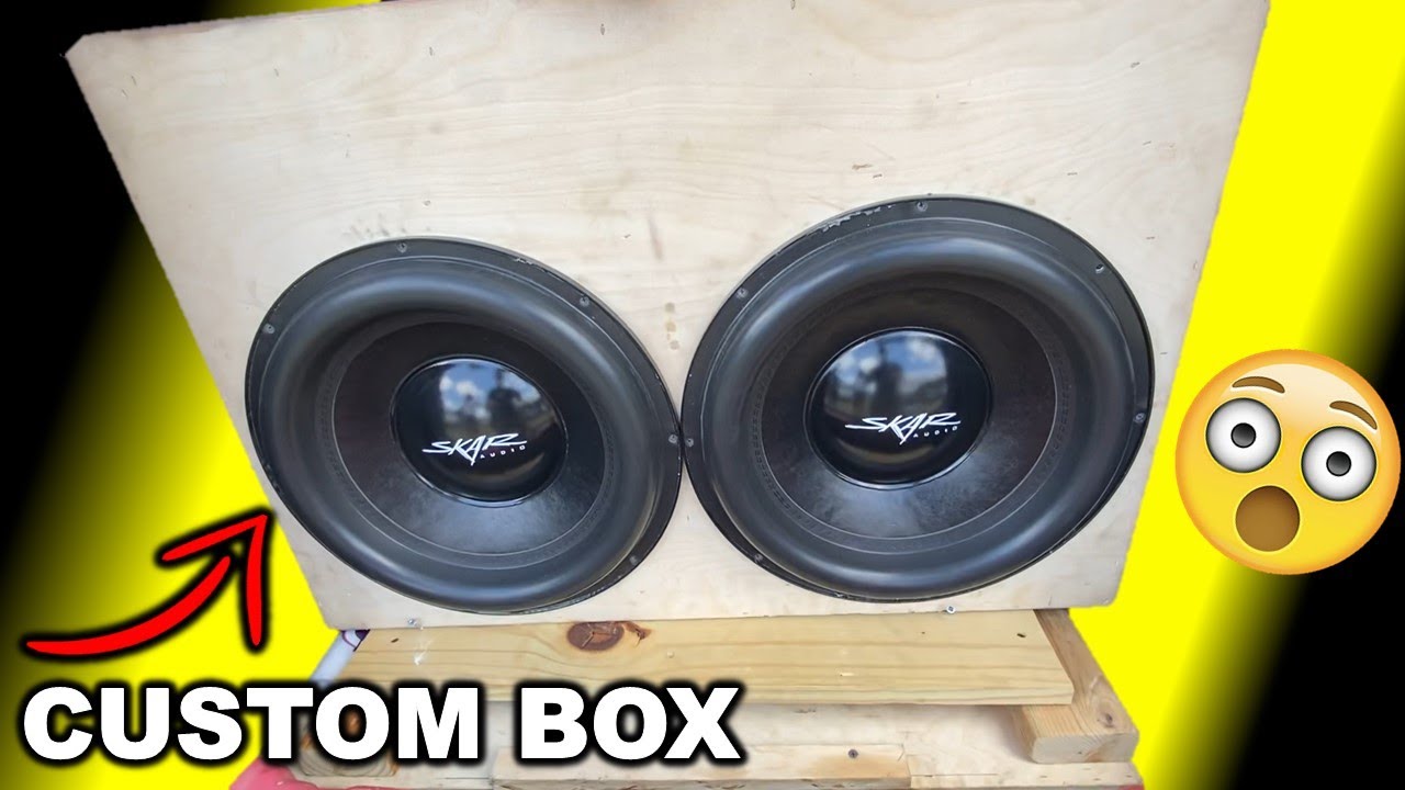 RESULTS of THIS Custom Built Subwoofer Box Build + DEMO! - YouTube