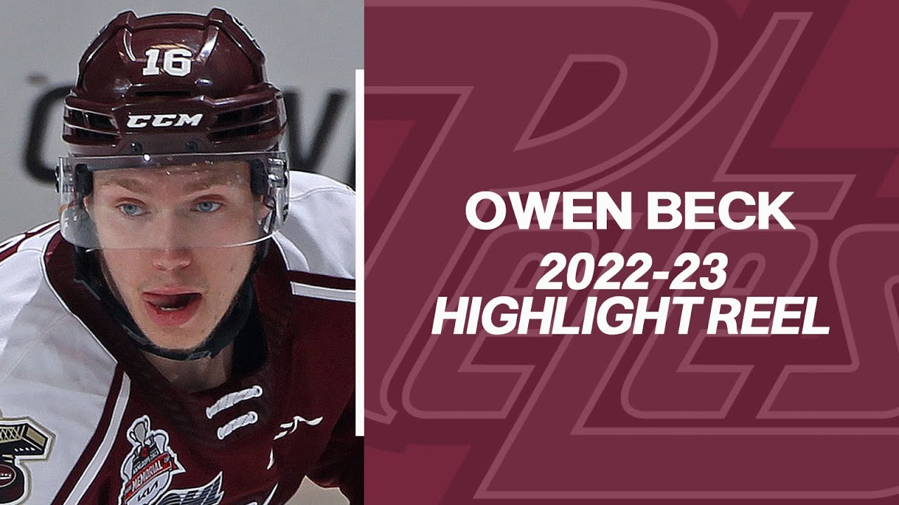 Owen Beck (Peterborough Petes): 2022-23 OHL Highlights - YouTube
