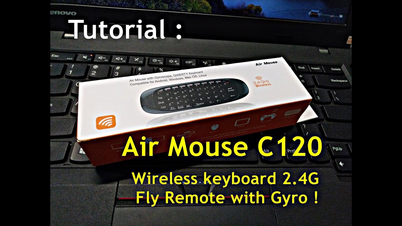 Air Mouse C120 Wireless Keyboard Fly Remote - YouTube