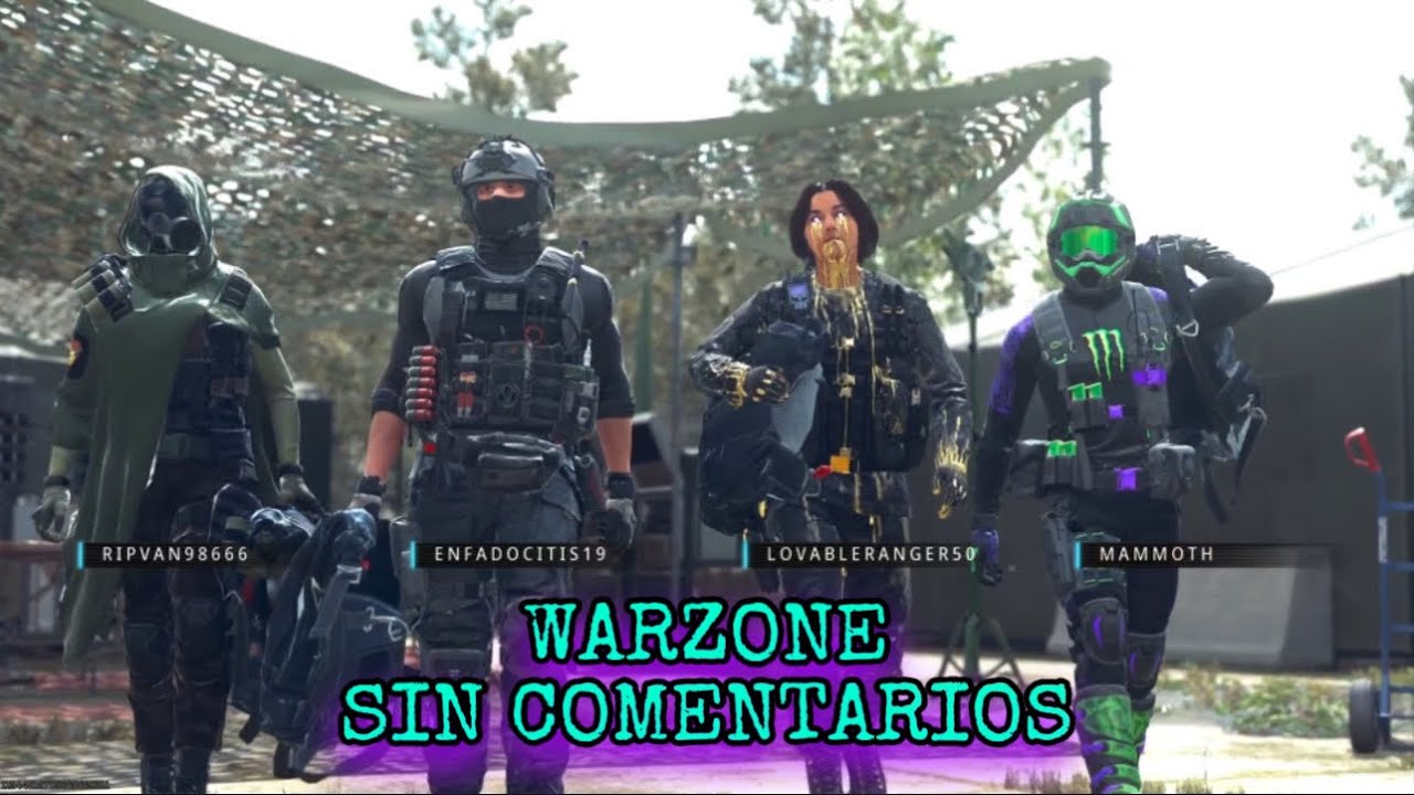 Call Of Duty Warzone 3 SQUAD | Gameplay Sin Comentarios - No Commentary ...