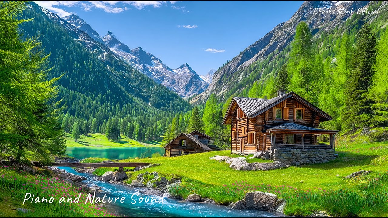 Healing Nature Ambience ♬ Let Calming Forest Sounds and Music Bring ...
