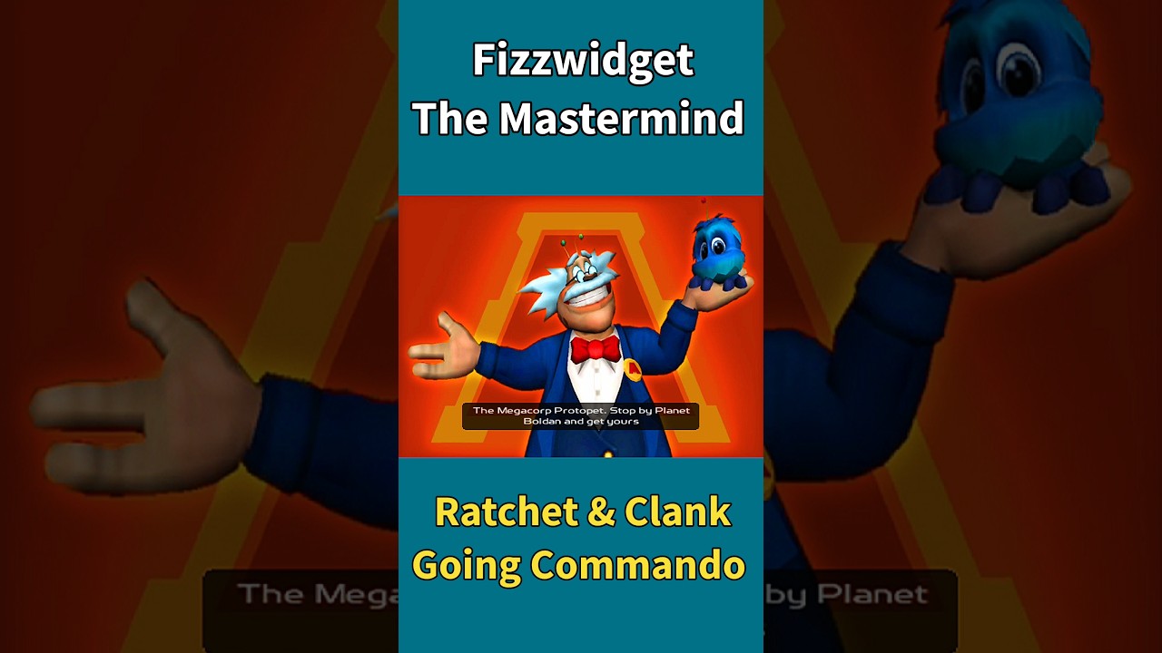 Fizzwidget The Mastermind #ratchetandclank2 #ratchetandclank - YouTube