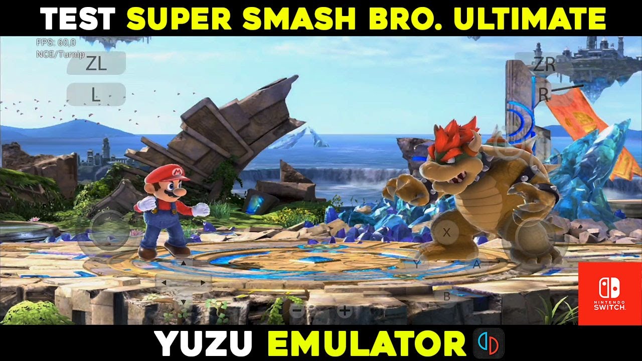 Test Game SUPER SMASH BROS. ULTIMATE | Yuzu Emulator Android | Chipset ...