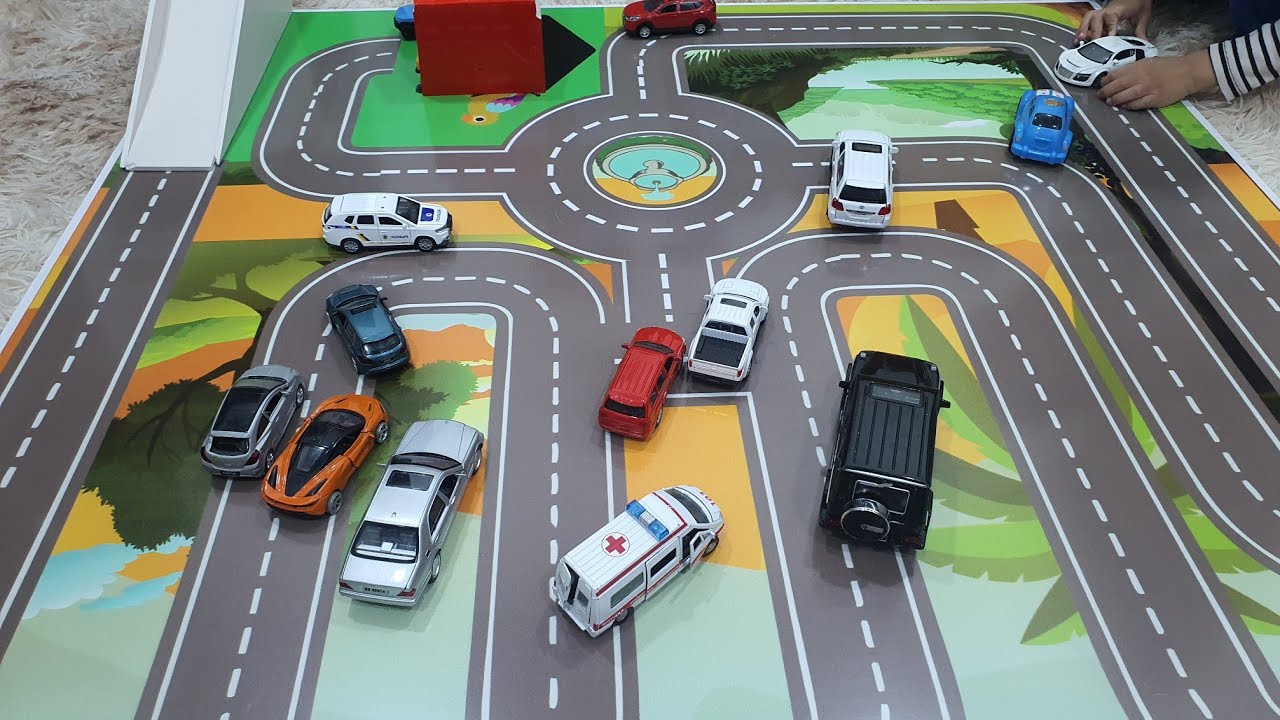 Police car chase . Kids Video #car #cars baby - YouTube