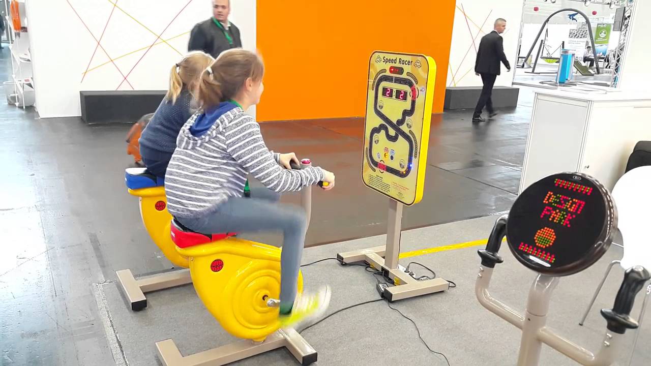 SPEED RACER [Indoor / Plug in type] at FSB 2015 [DesignPark] - YouTube