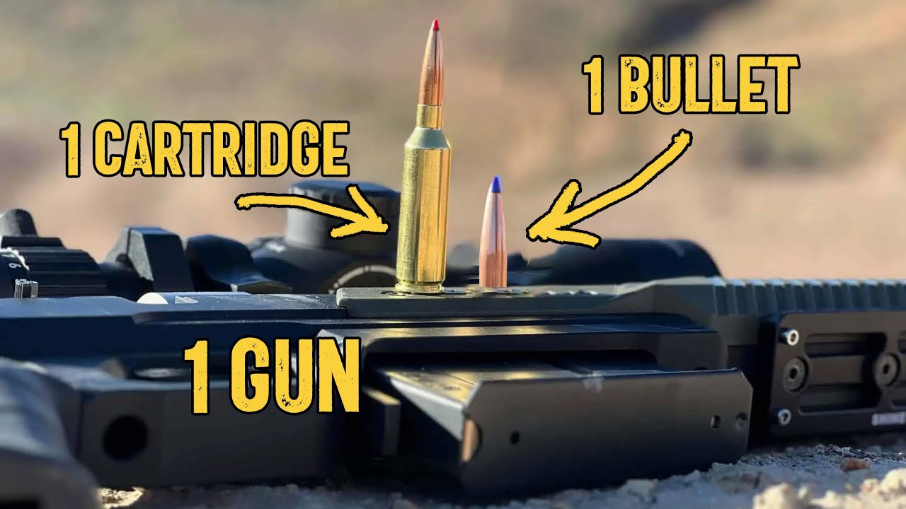 One Gun, One Cartridge, One Bullet for the Rest of Your Life - YouTube