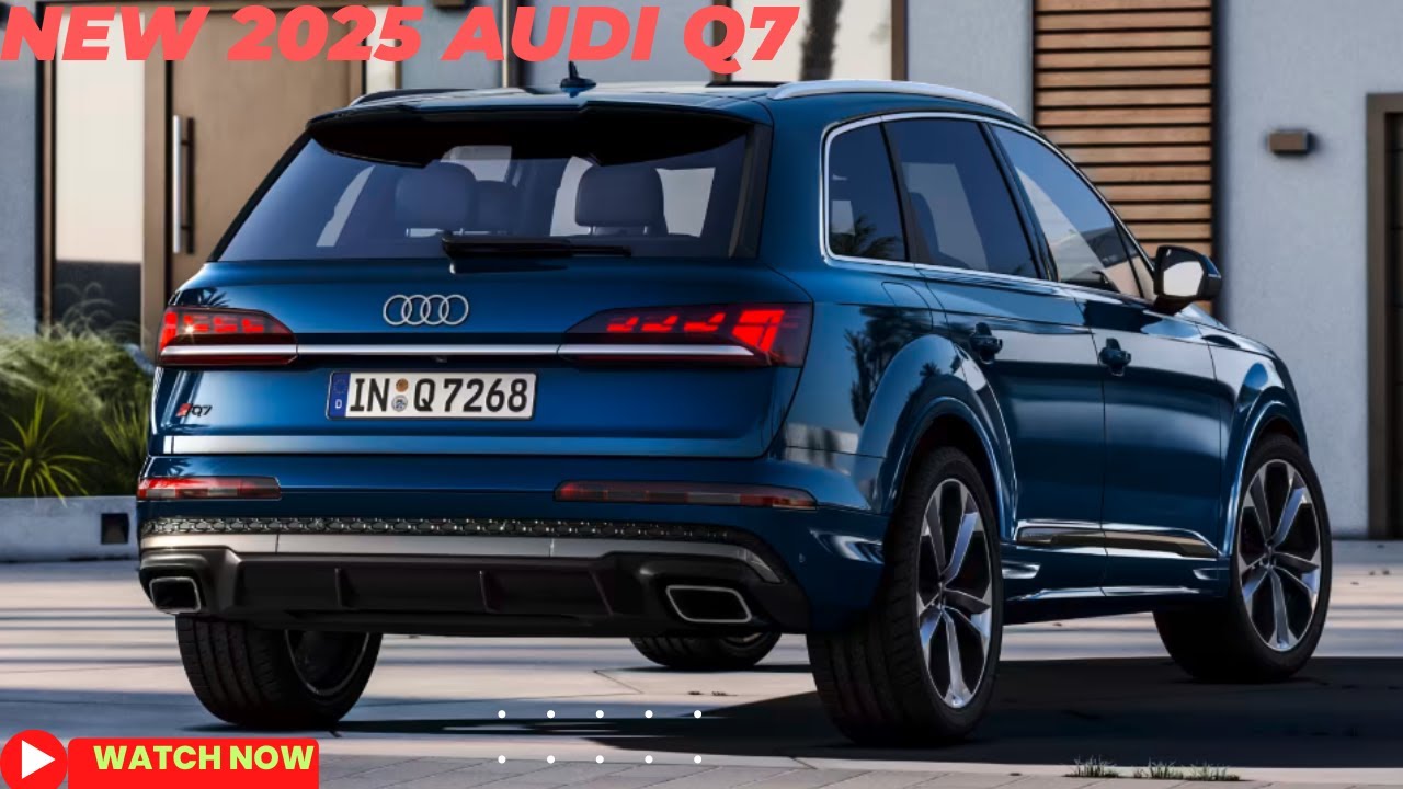 New Audi Q7 2025 Facelift - FIRST LOOK at Exterior Refresh - YouTube