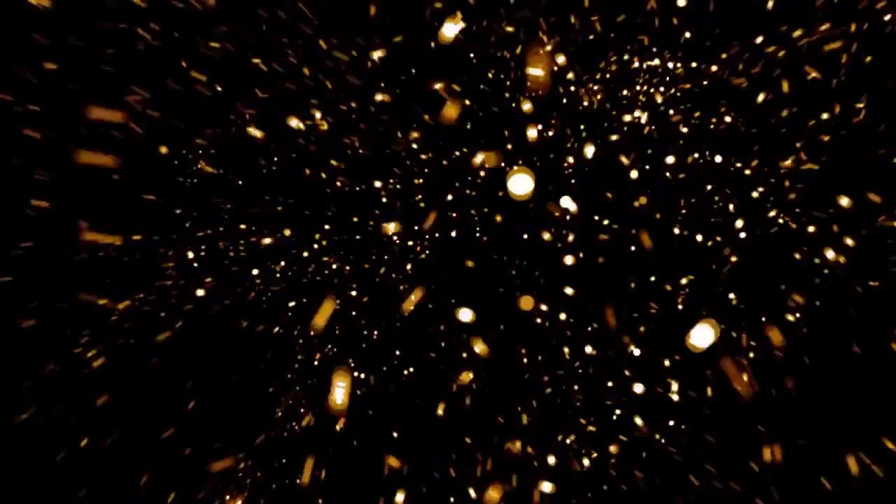 Gold Dust Particles Video Overlay Effect ( FREE ) - YouTube