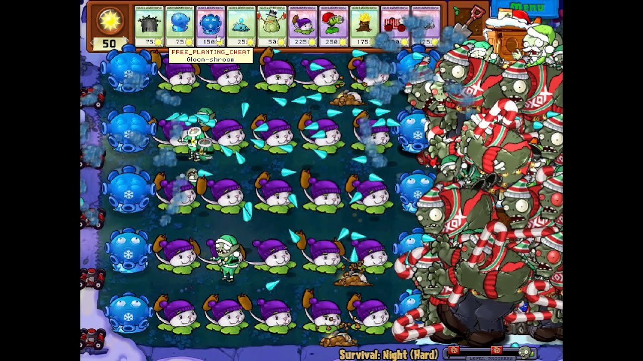 Plants vs Zombies Hack 99 Super Strong Plants Heavy vs 99 Super Giga ...