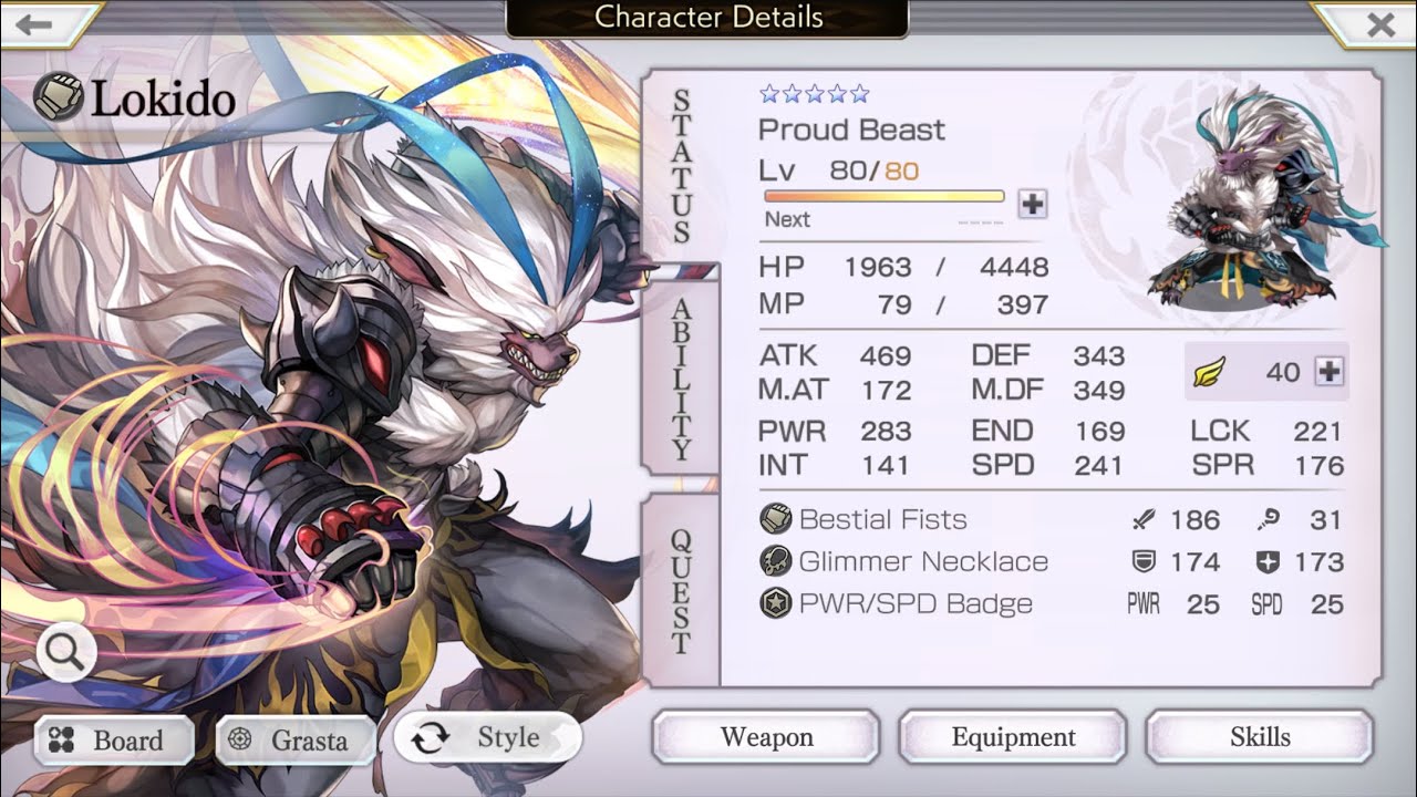 Another Eden 2.13.500 AS Lokido WITH Manifest 5* Review, Skills ...