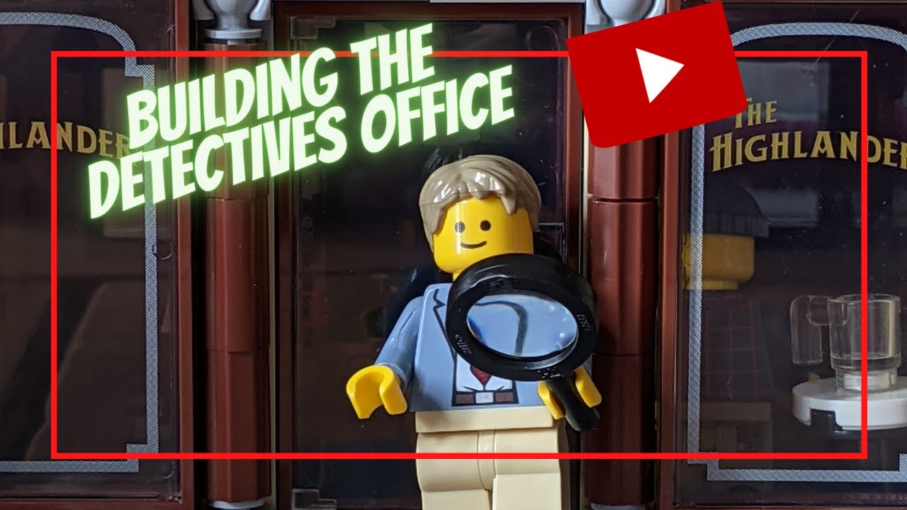 Building Lego Detectives Office - YouTube