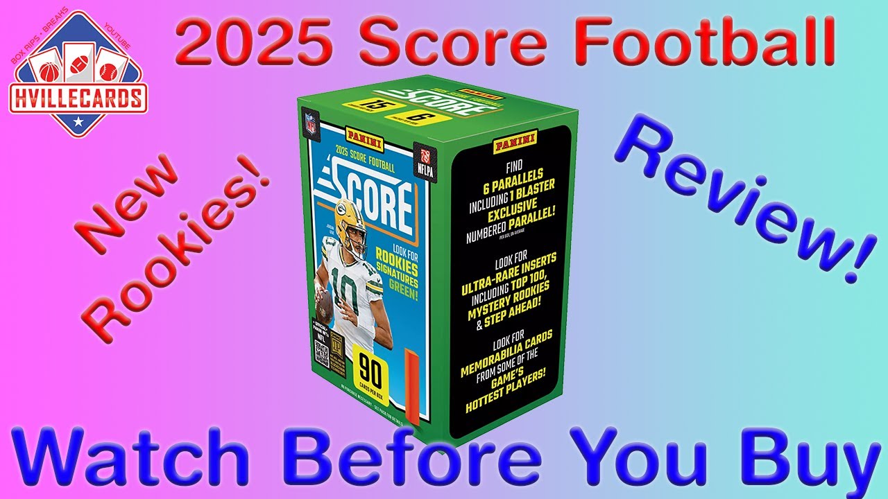 Fun Rip with 2025 Score Football Review! - YouTube
