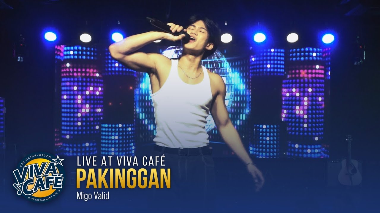LIVE at VIVA CAFE featuring Migo Valid - 'Pakinggan' - YouTube