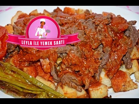 Etli Ekmek Tarifi Lokanta Usulü - Türkisches Fleischgericht mit geröstetem Brot