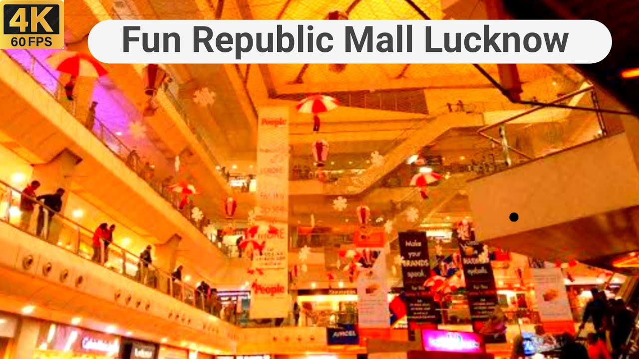 Fun Republic Mall Lucknow Inside View | Lucknow City 4k Status 2023 ...