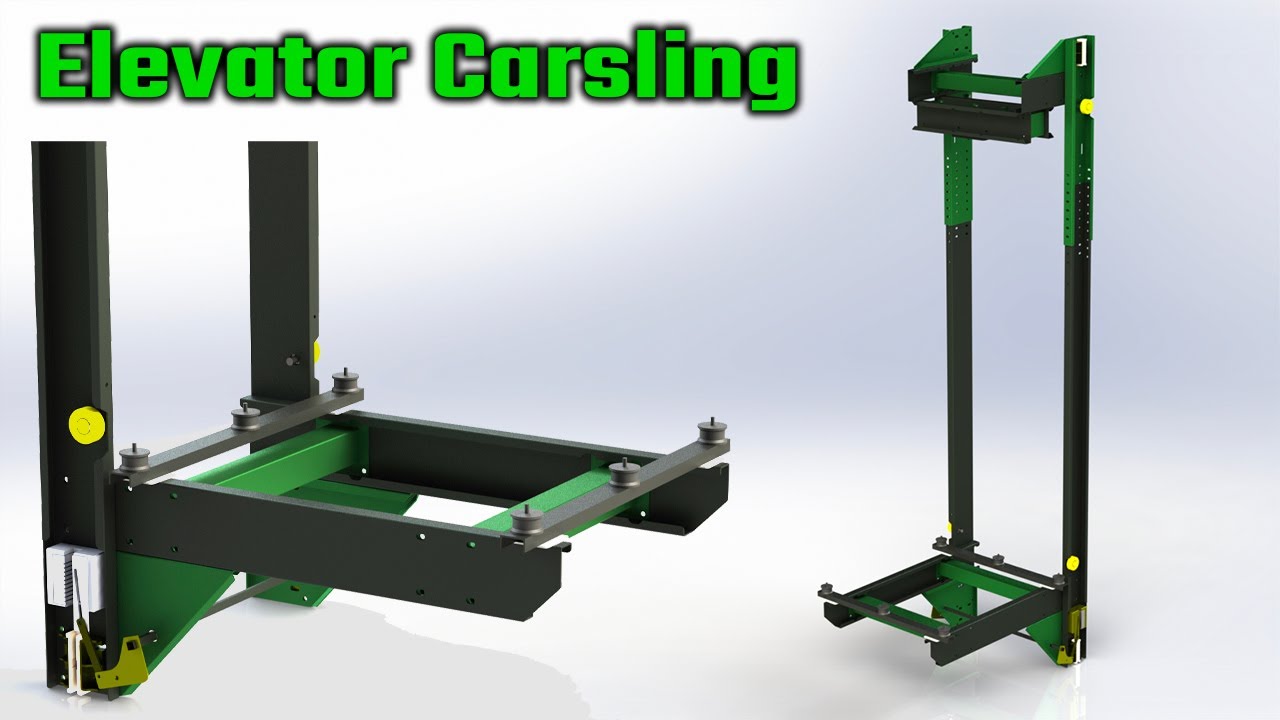 How to assembly_Carsling Elevator training #design - YouTube
