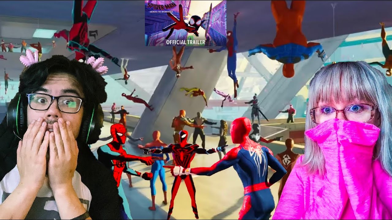POINTING TO SPIDER-MEN!!! SPIDER-MAN: ACROSS THE SPIDER-VERSE ...