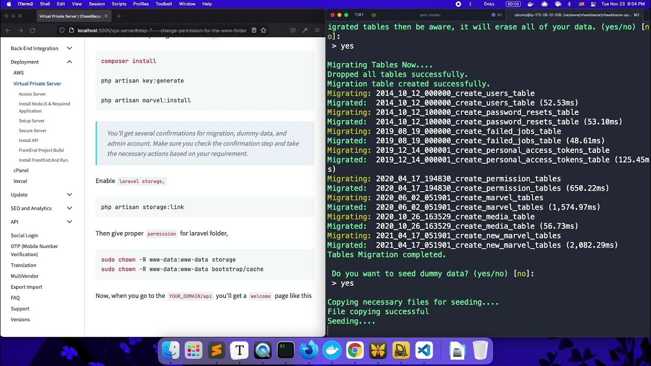 ChawkBazar Laravel Deployment Tutorial | ECommerce Scripts | Multivendor Laravel ECommerce ...