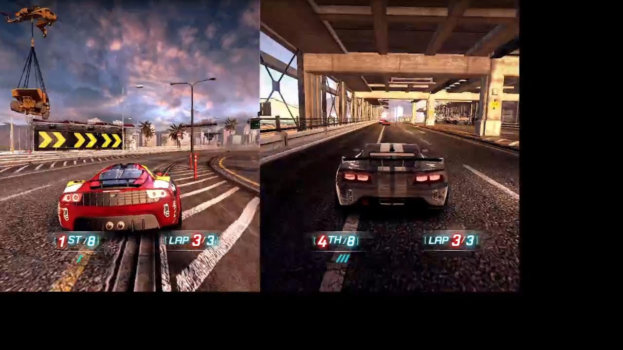 Best split screen Racing game i Ever played - YouTube