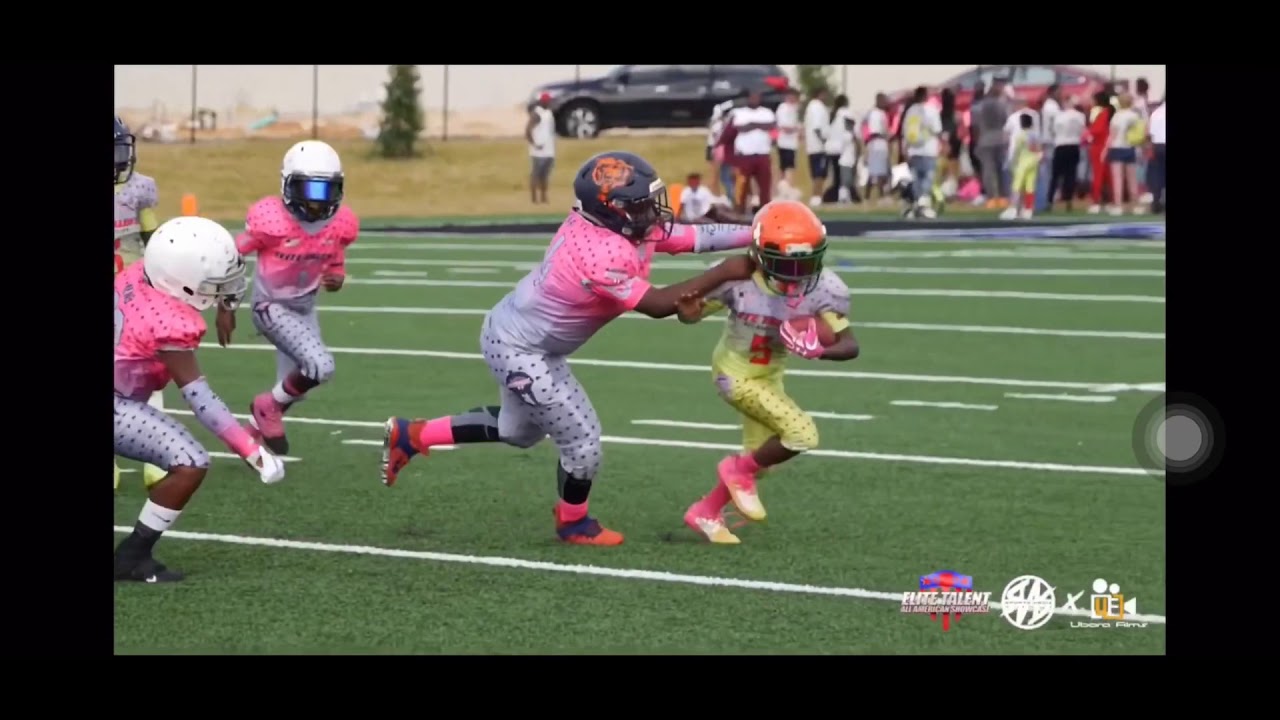 Zylen Little 9U Defensive Tackle at the 2020 Elite Talent All American ...