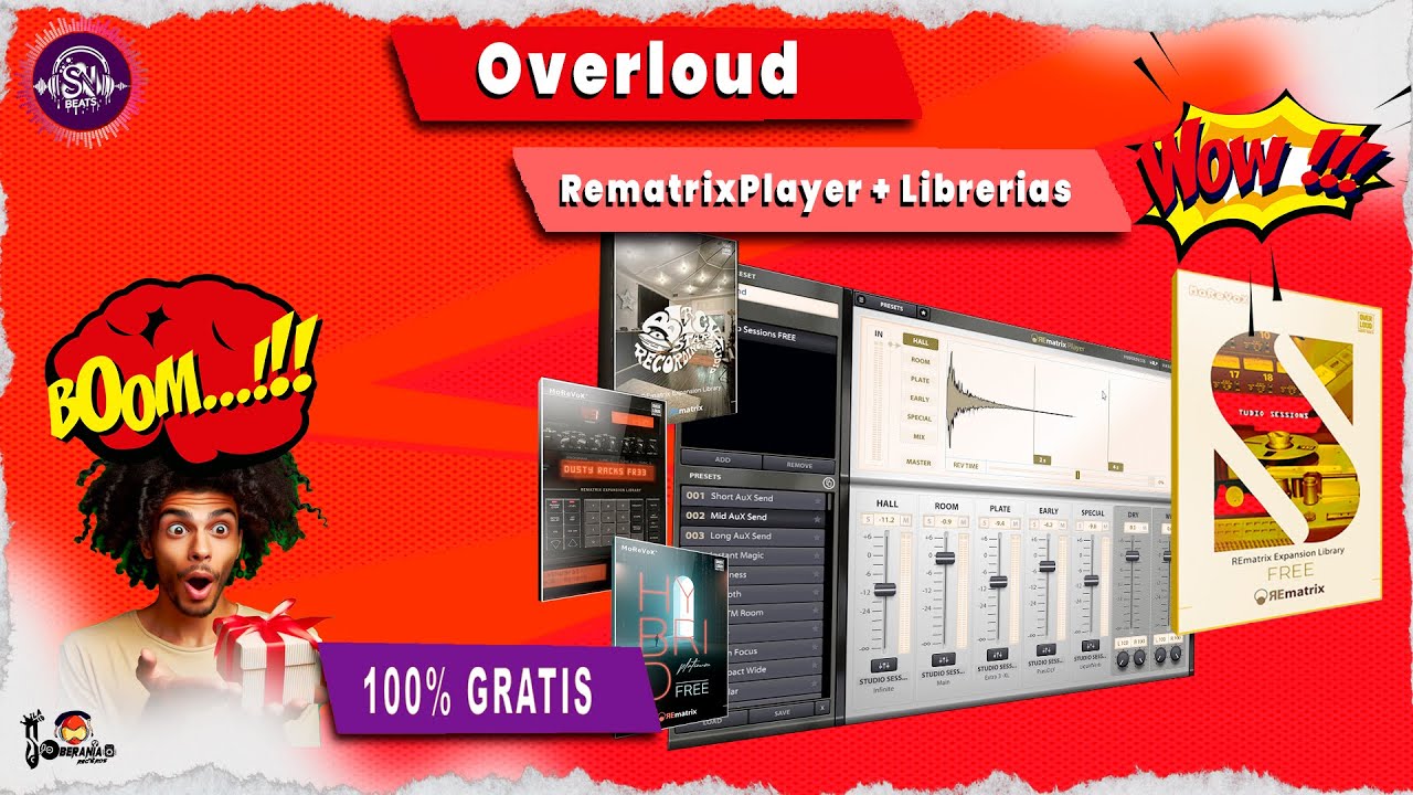 🎁FREE!! REMATRIX PLAYER BY OVERLOUD + 4 LIBRERIAS GRATUITAS ...