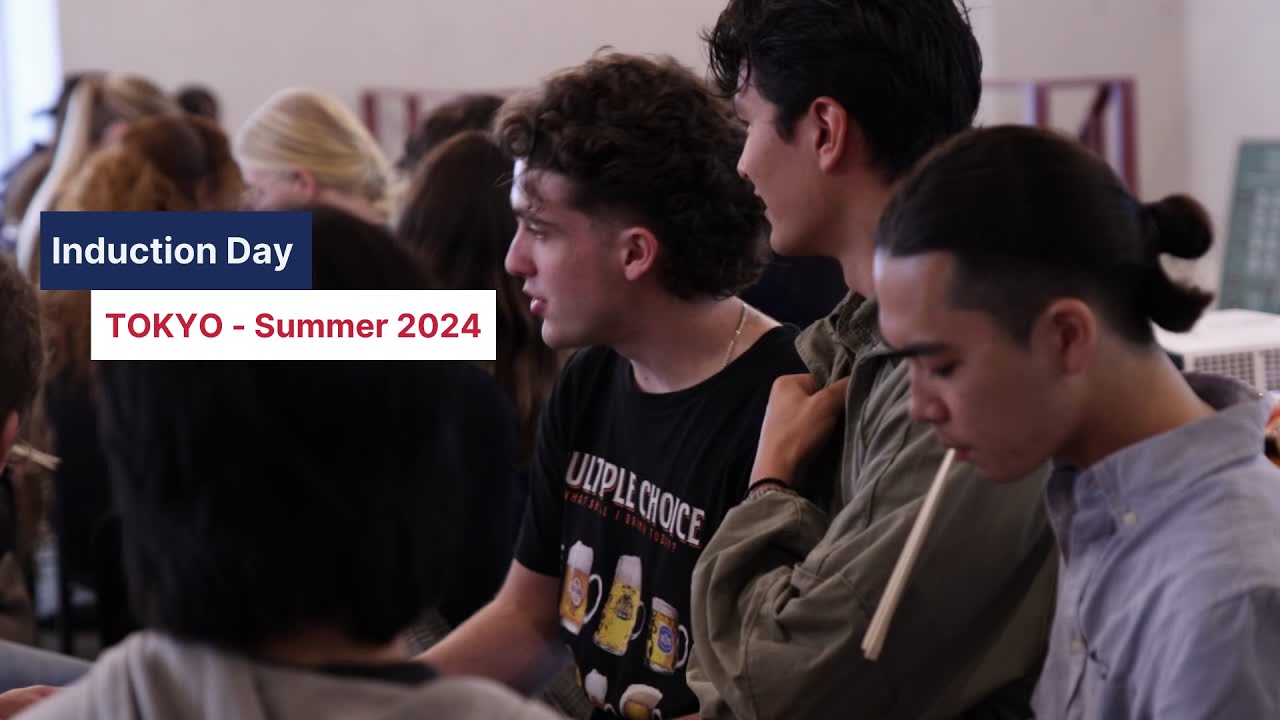 Induction Day - Tokyo Summer 2024 Program - YouTube