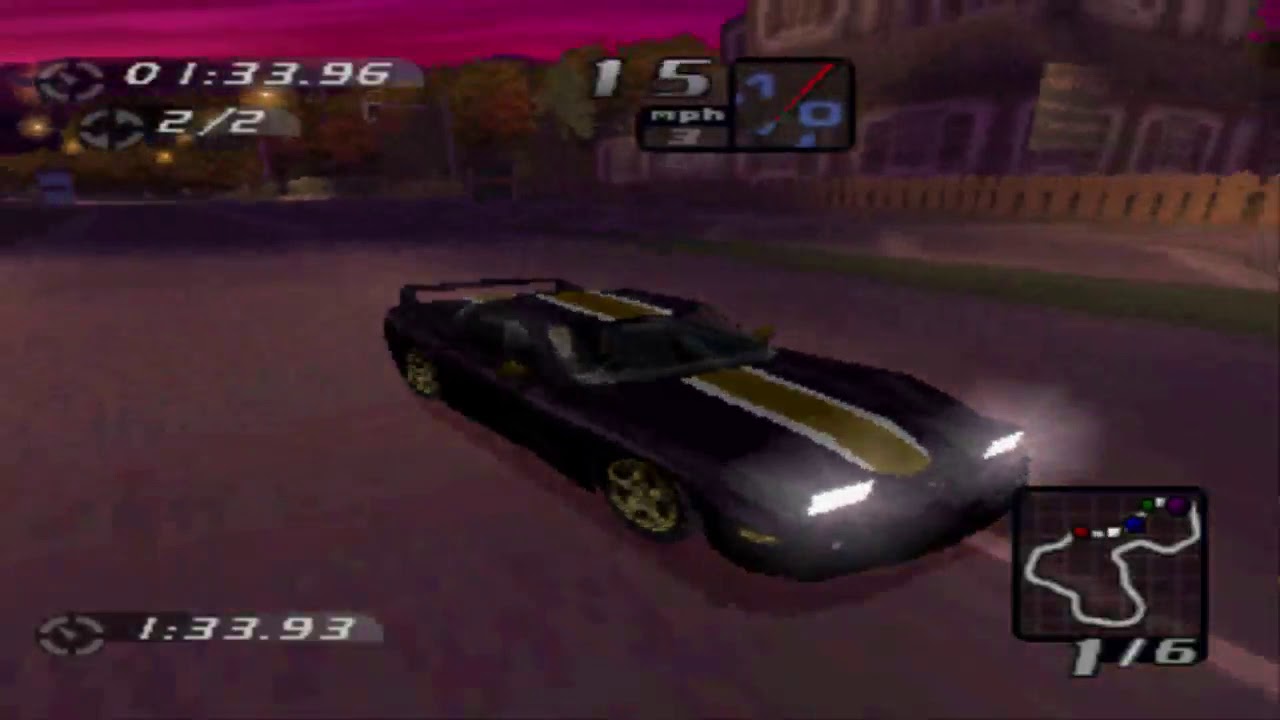 Need for speed high stakes PS1 corvette pro cup - YouTube