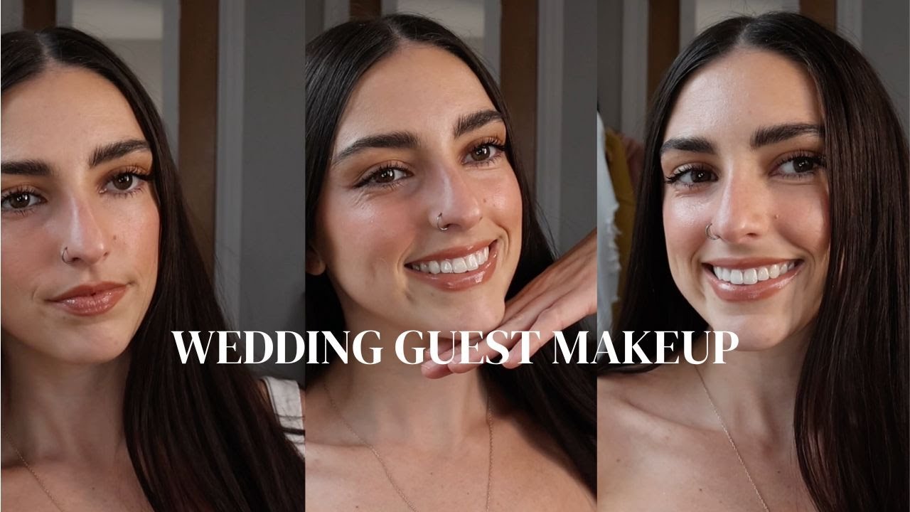 WEDDING GUEST MAKEUP l TUTORIAL l FALL MAKEUP - YouTube