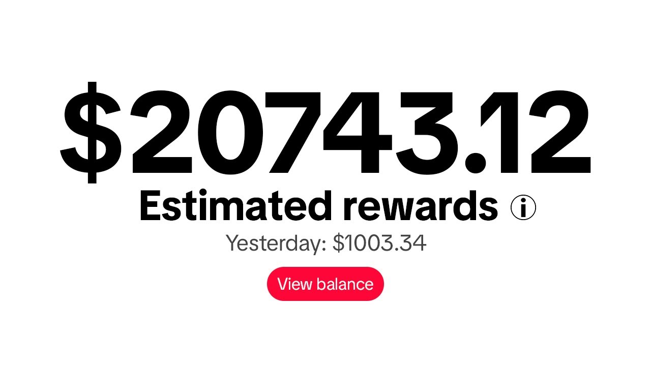 How I Made $20,743 With TikTok Creator Rewards Program (Full Guide ...