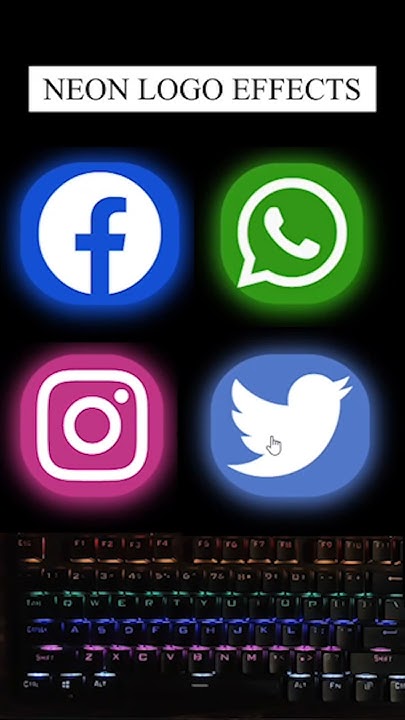 ASMR Coding - Create Neon Glowing Logo Effects with HTML & CSS - No talking #asmrcoding #css # ...