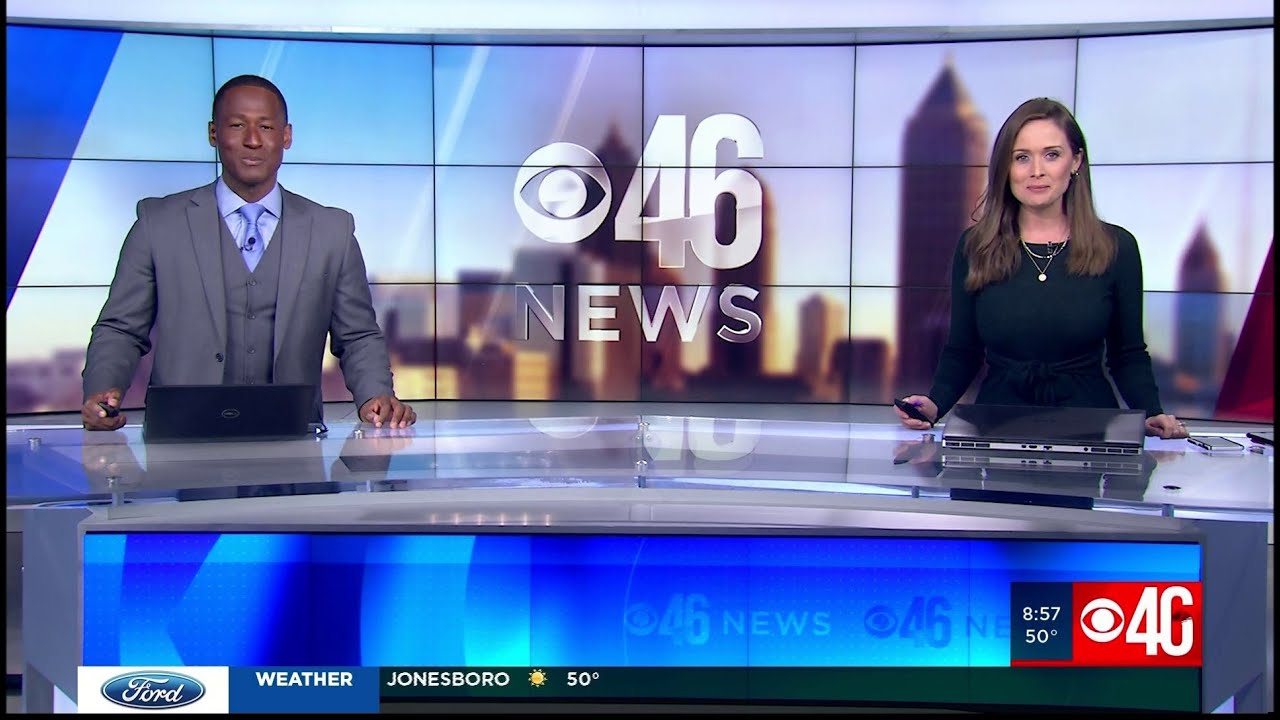 HD | Local News Bulletin of WGCL CBS46 TV - Full - October 23, 2021 ...