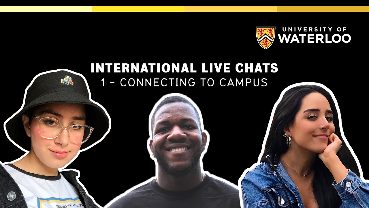 International Live Chat #1 - Connecting to campus - YouTube