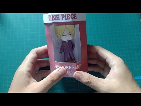papercraft vinsmoke sanji one piece wano - YouTube
