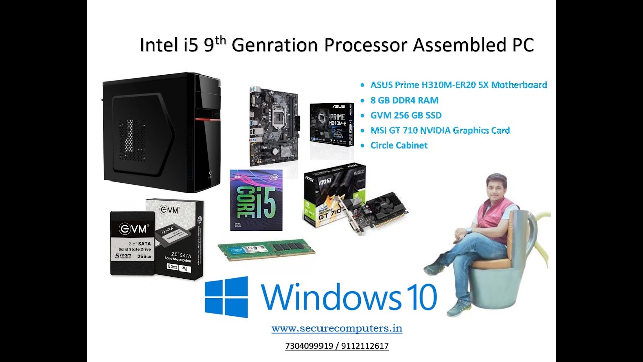 How to BUILD i5 9TH GEN GAMING PC DESKTOP 2022 - YouTube