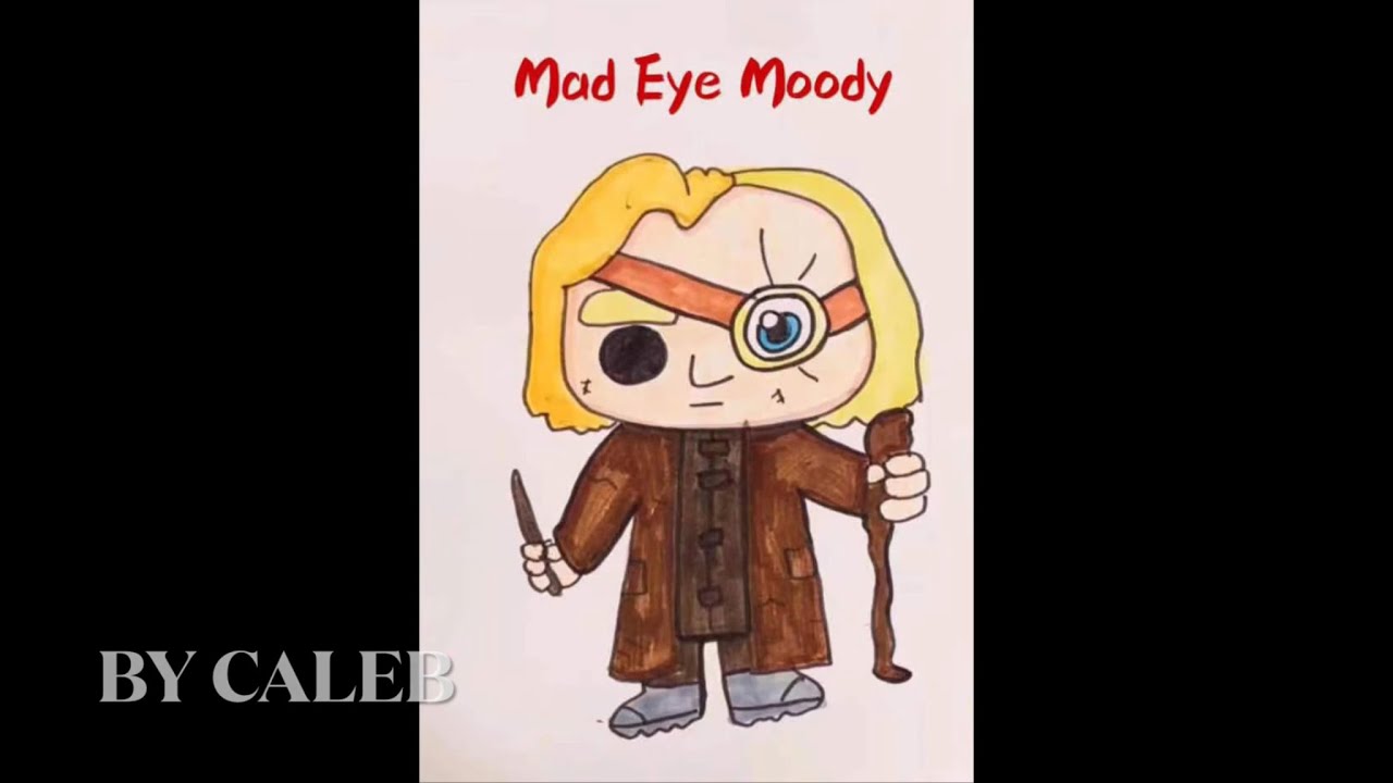 How l to Draw Mad Eye Moody From Harry Potter - YouTube