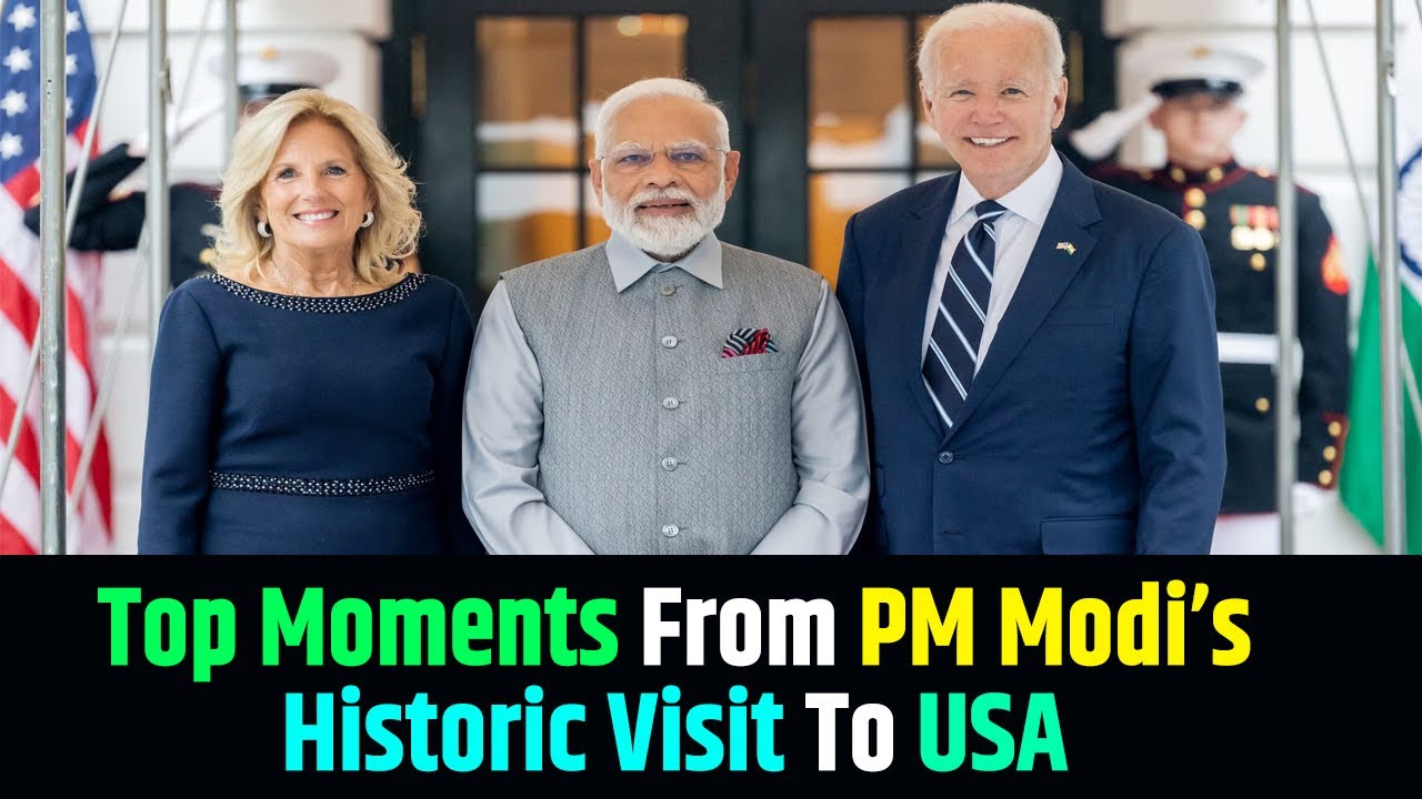 Top Moments From PM Modi’s Historic Visit To USA VideoBucket, No ...