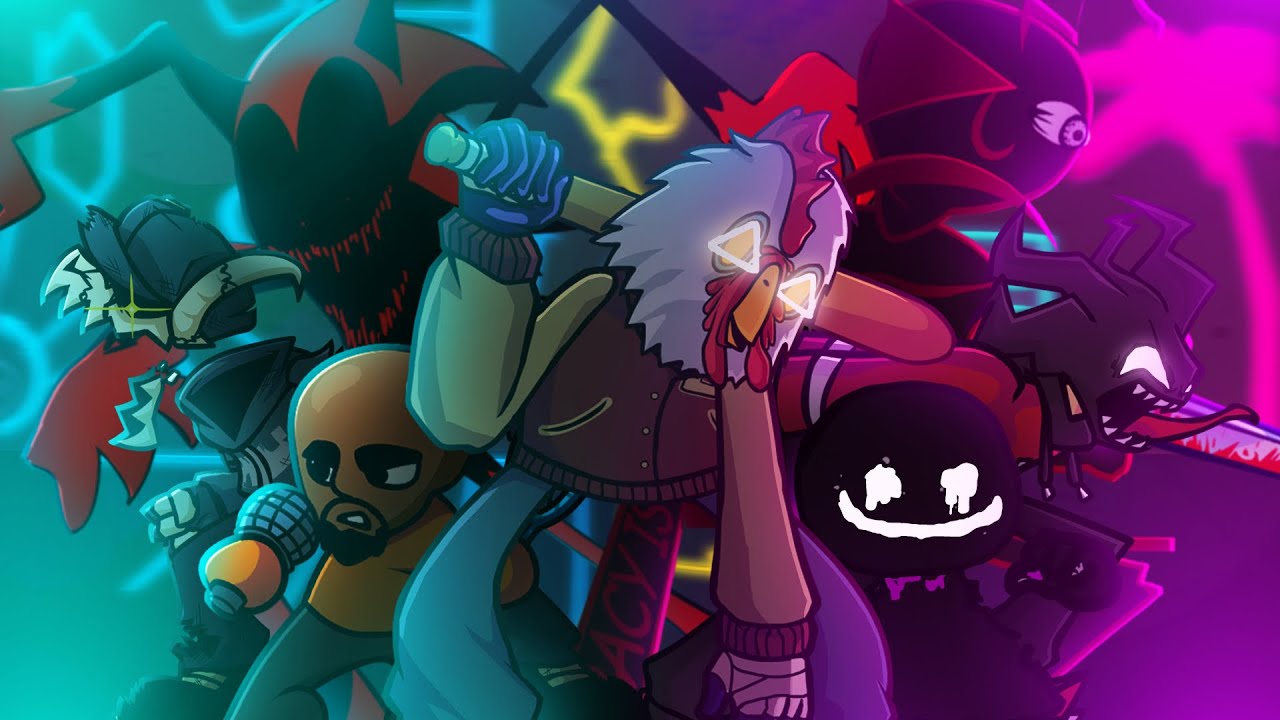 Ballistic HQ x More / 24 songs [FNF Mashup] - YouTube