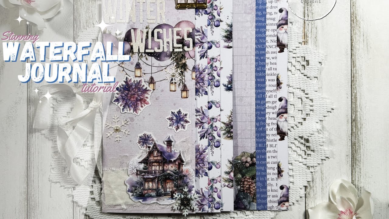 Create A Breathtaking Waterfall Journal with this Tutorial | 12 Weeks ...