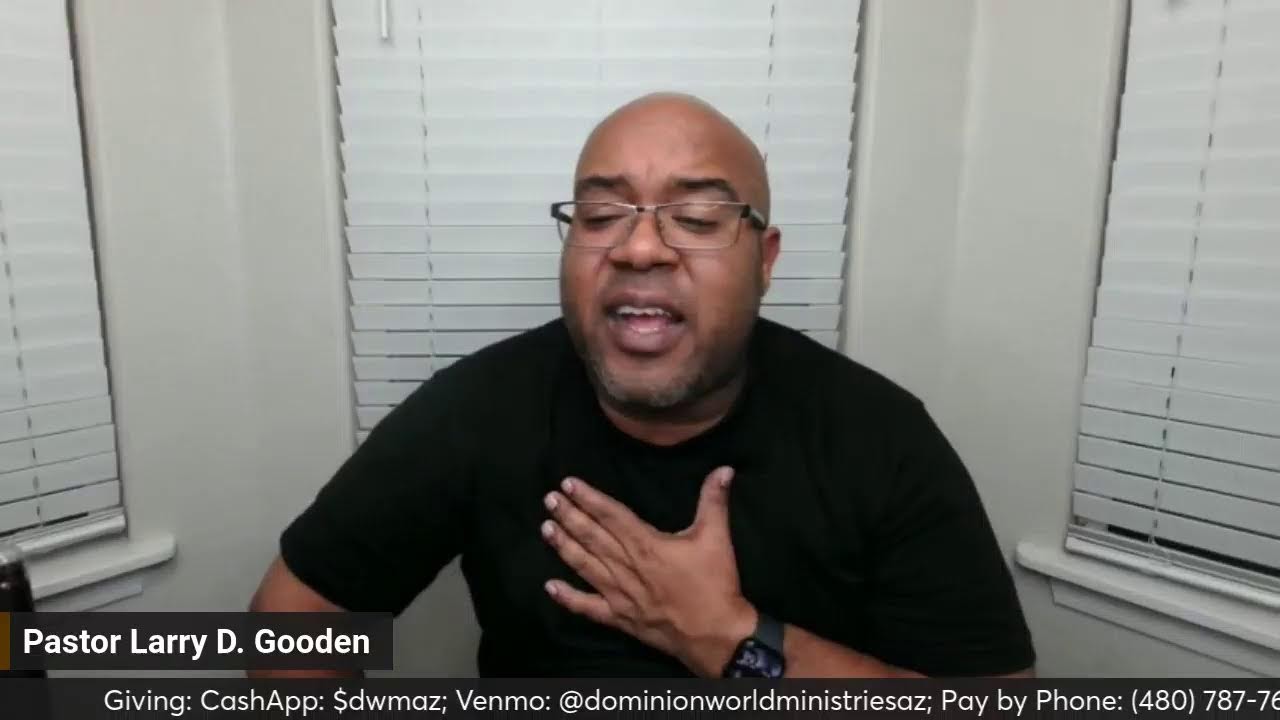 I'm NOT Falling for it ANYMORE! - Pastor Larry Gooden - YouTube