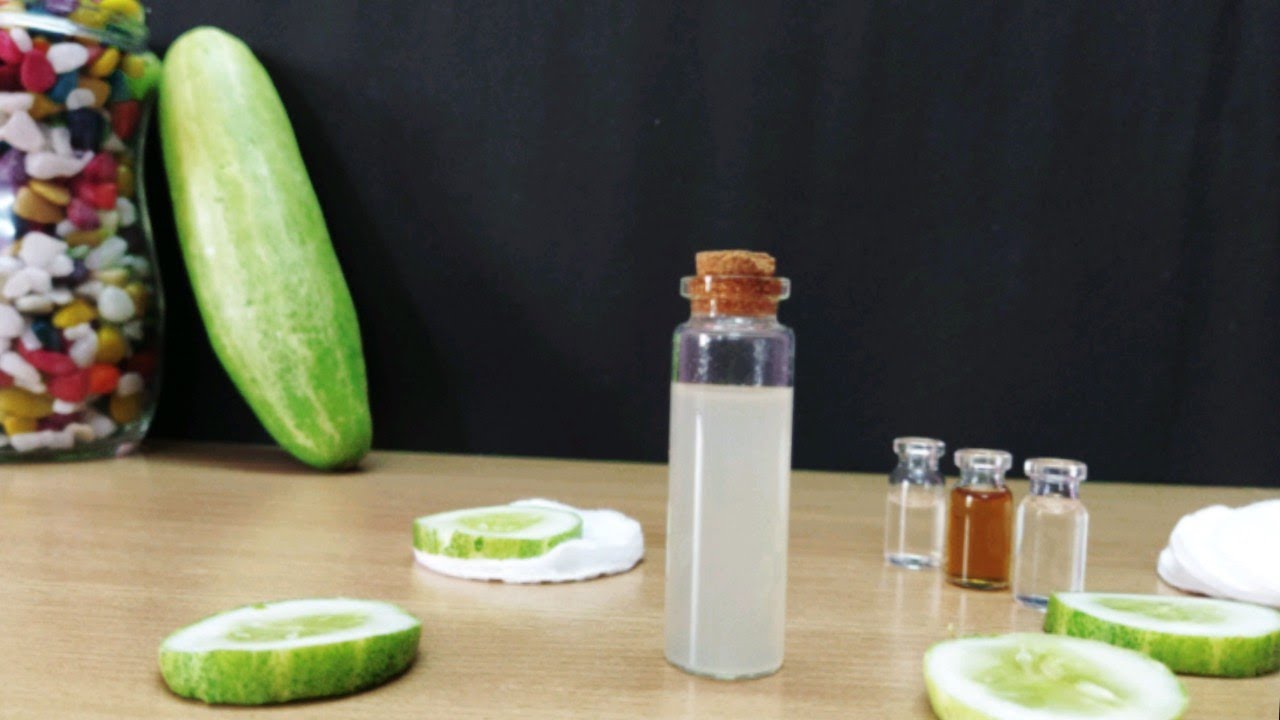 cucumber toner|cucumber toner for glowing skin/pimple free skin|how to ...