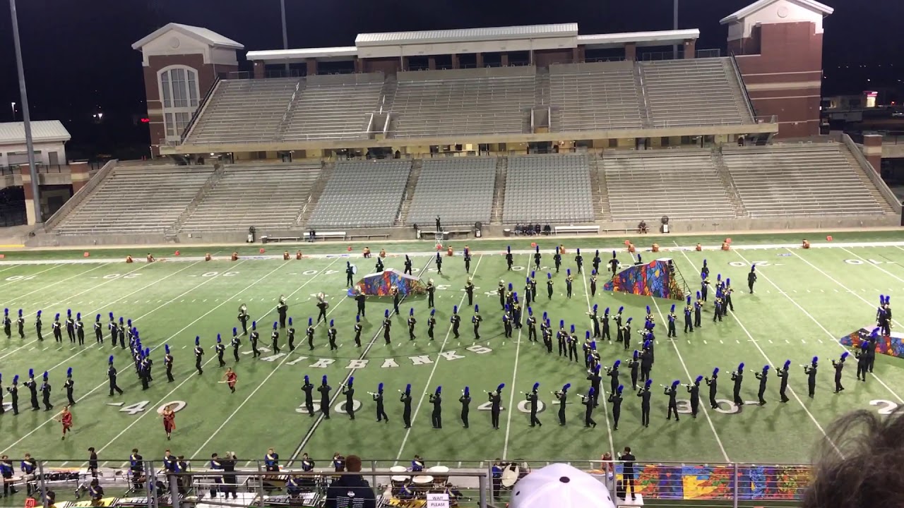 Cy Ranch Mustang band 10/26/19 finals performance - YouTube