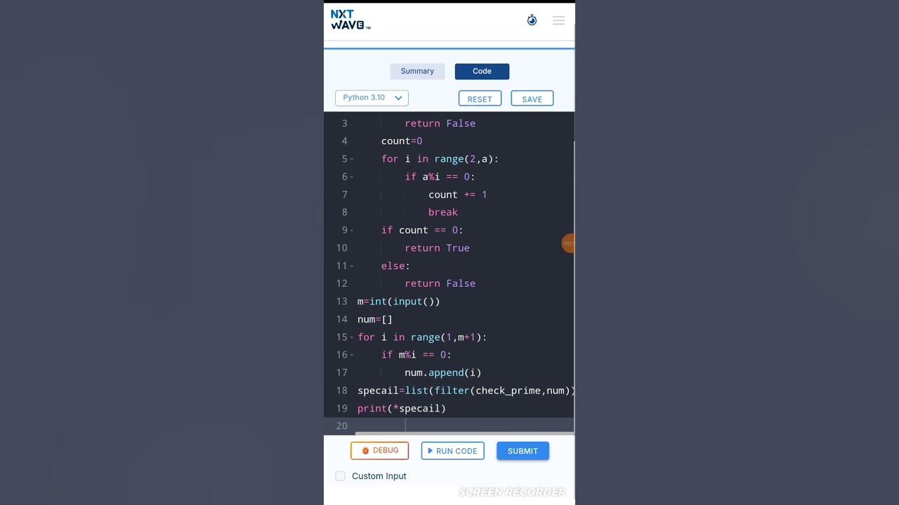 Special Factors using python CCBP Nxtwave #coding #nxtwaveccbp4 #programming #python #ncoding # ...