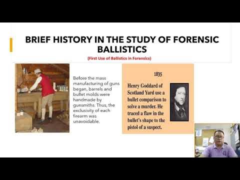 FORENSIC BALLISTICS PART 1 - History - YouTube