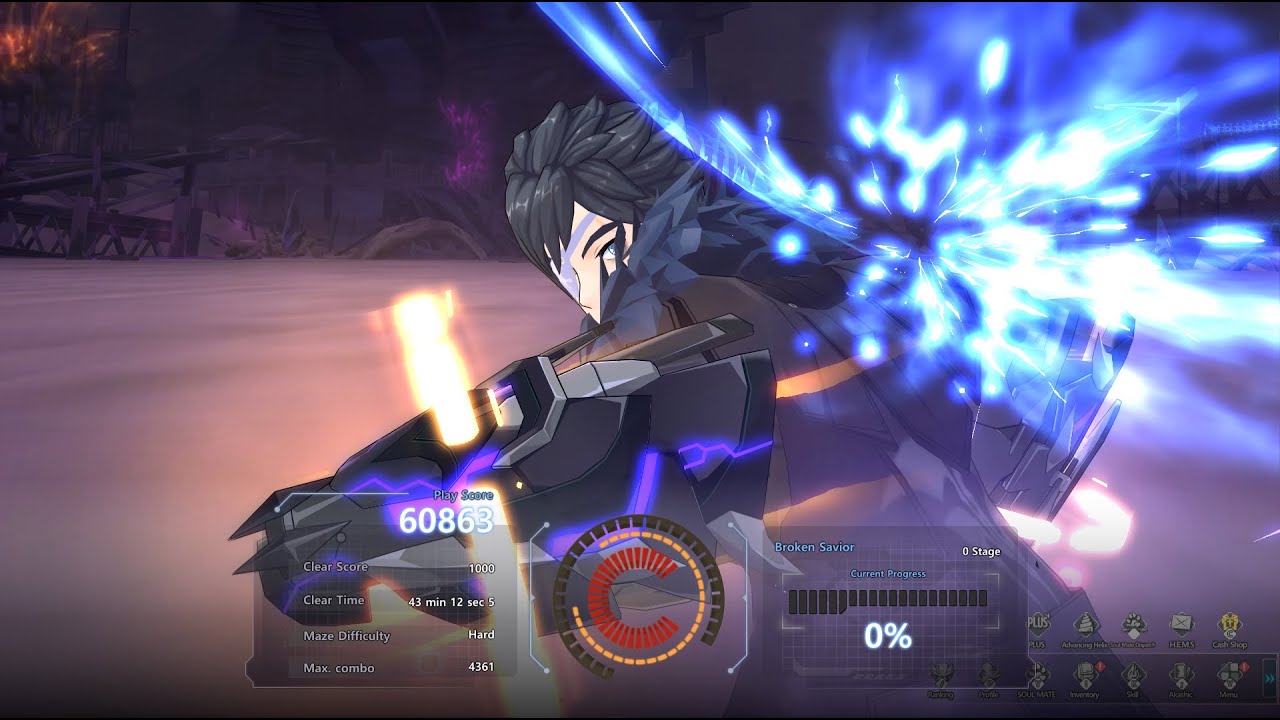 Soulworker Gbl || Broken Savior Hero (Solo) Jin Seipatsu - YouTube